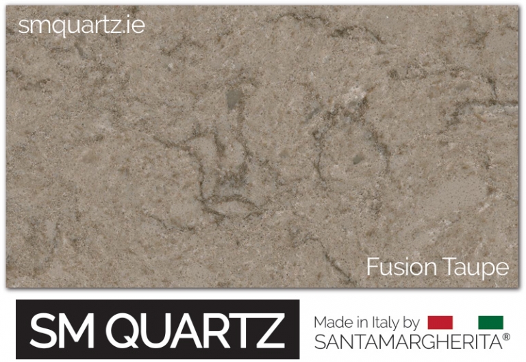 Fusion Taupe | SMQuartz Original Italian Worktops | SMQuartz